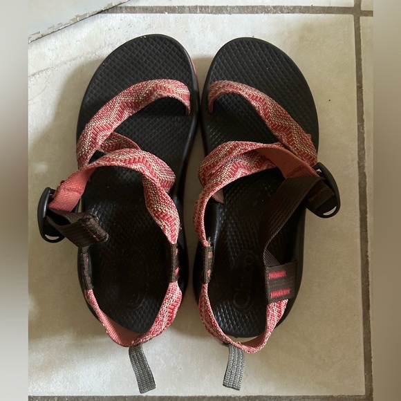 Chaco | Shoes | Orange Chaco Sandals | Poshmark